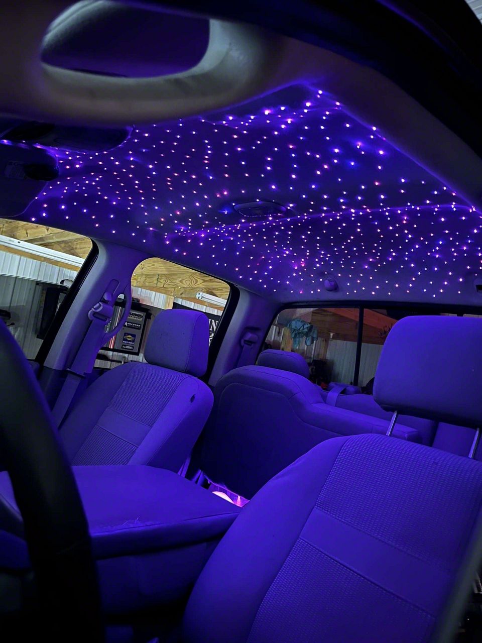Black Flag Lighting Jeep Gladiator RGB-W + Twinkle Starlight Headliner ...