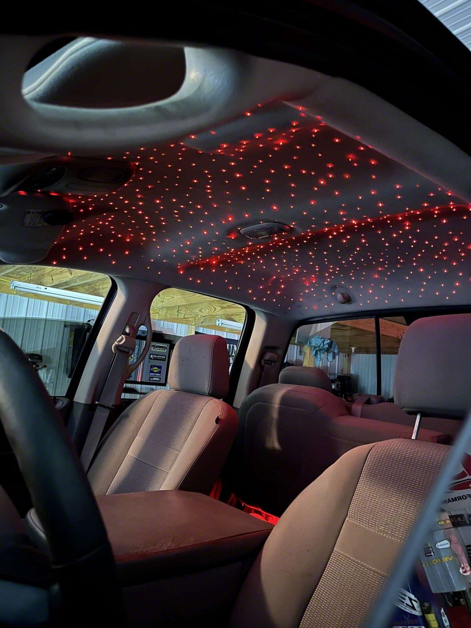 Black Flag Lighting Tacoma RGB-W + Twinkle Starlight Headliner; 800 ...