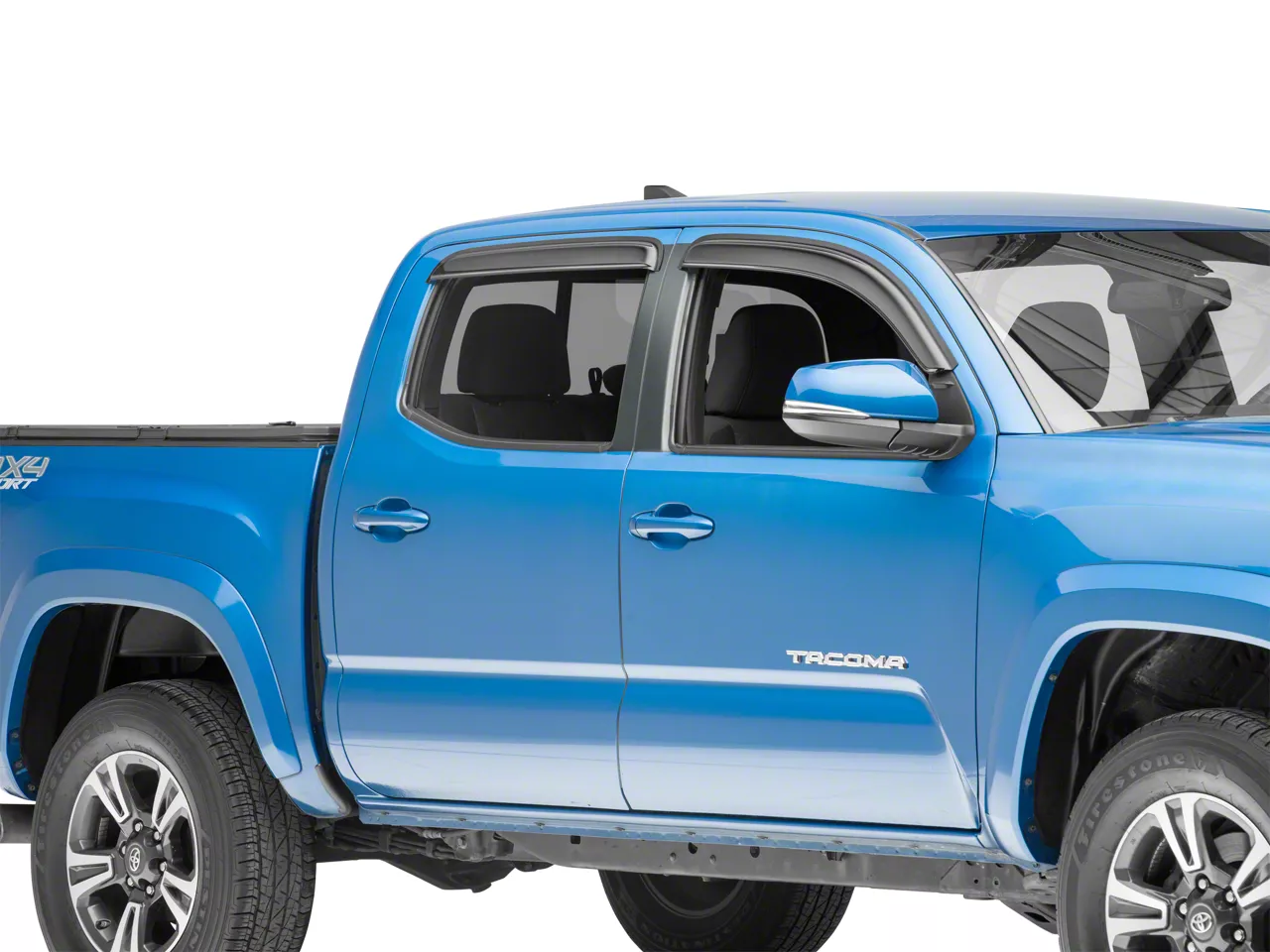 Toyota tacoma rain guards store