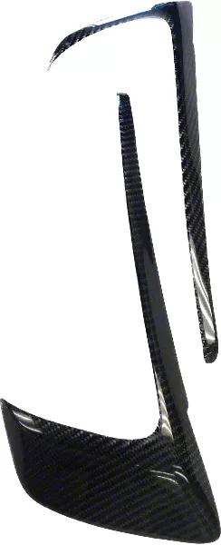 Black Ops Auto Works Jeep Grand Cherokee Headlight Covers; Carbon Fiber ...