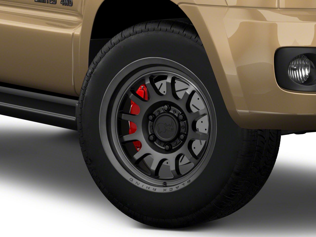 Black Rhino Toyota 4-Runner Rapid Matte Brushed Gunmetal 6-Lug Wheel ...