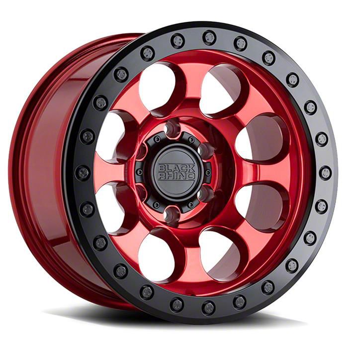 Black Rhino Toyota 4-Runner Riot Candy Red with Black Ring 6-Lug Wheel ...