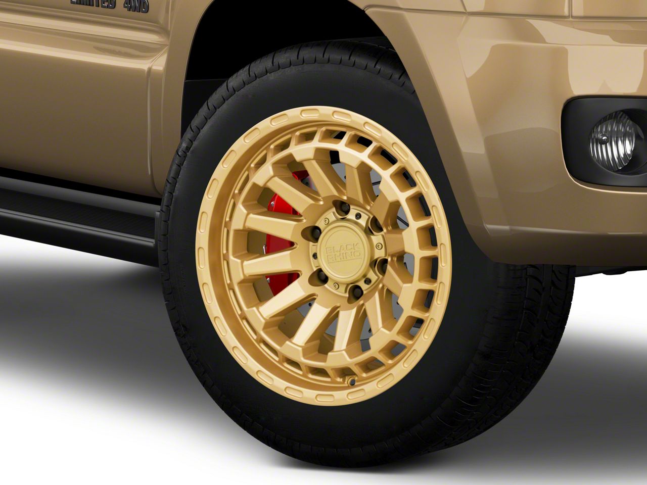 Black Rhino Toyota 4-Runner Raid Gold 6-Lug Wheel; 20x9.5; 12mm Offset ...