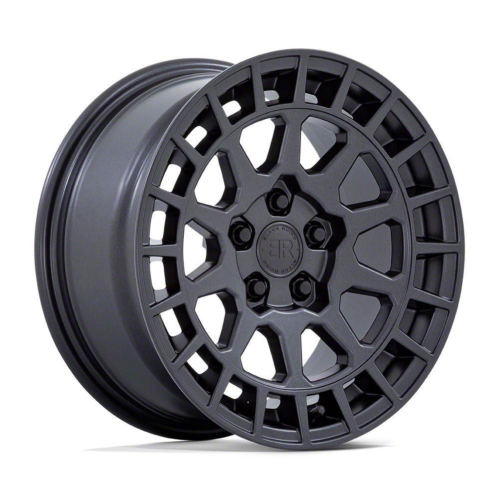 Black Rhino Frontier Boxer Gunblack 6-Lug Wheel; 18x8.5; 12mm Offset ...