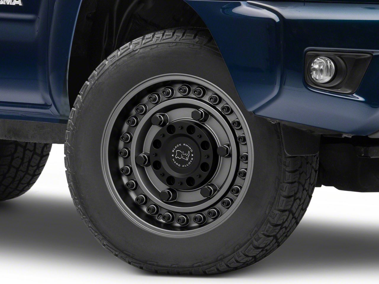 Black Rhino Tacoma Armory Matte Gunblack 6-Lug Wheel; 18x9.5; -18mm ...