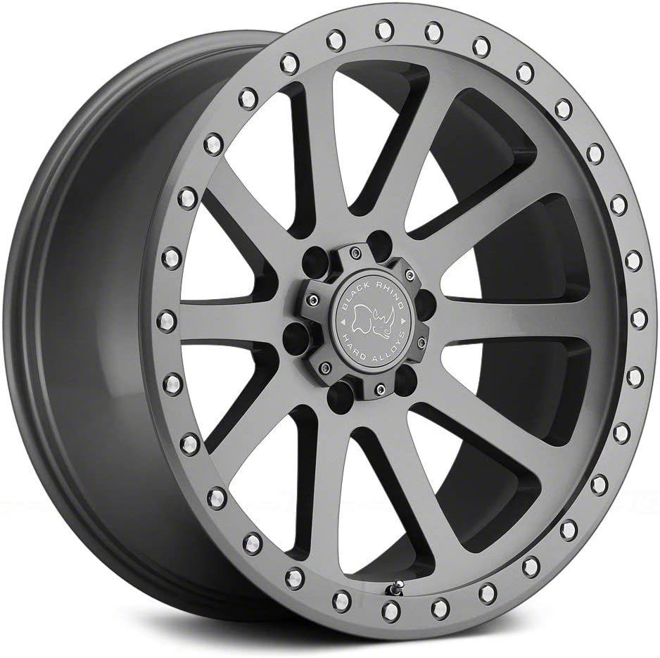 Black Rhino Tacoma Mint Gloss Graphite 6-Lug Wheel; 17x9; 12mm Offset ...