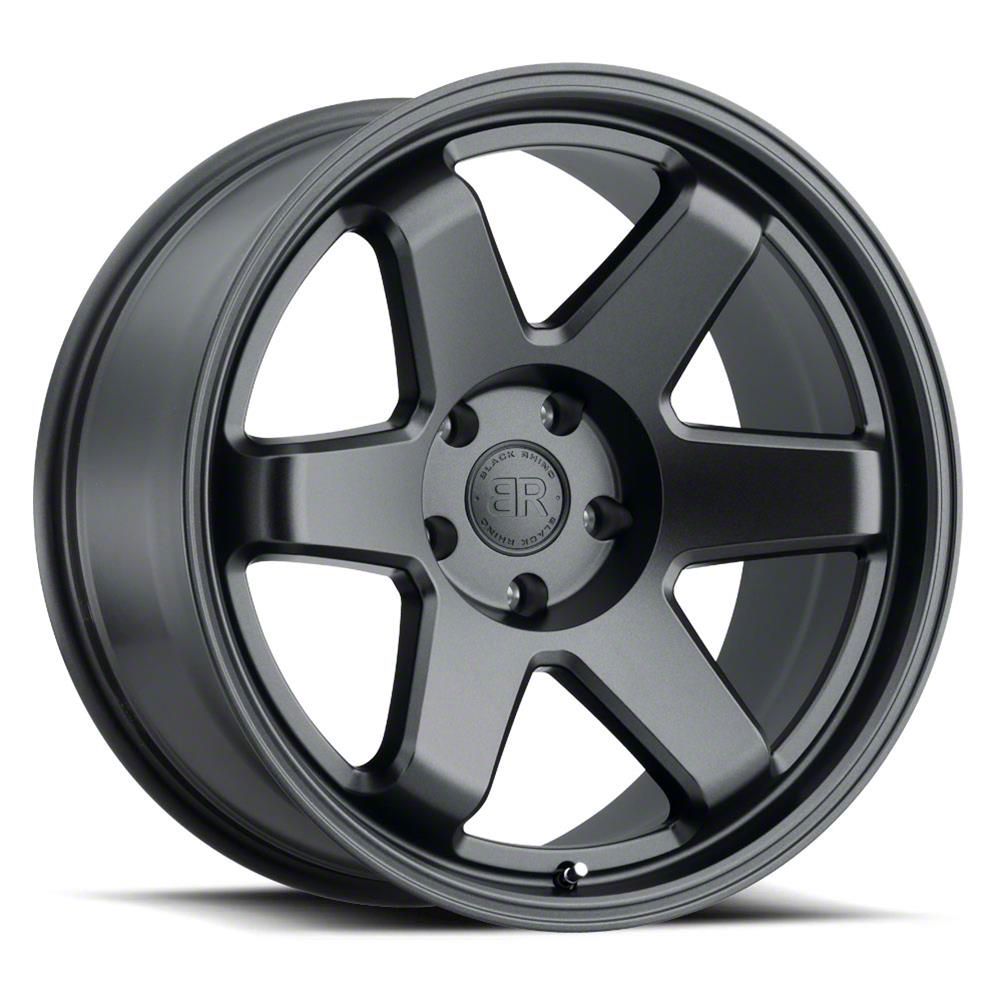 Black Rhino Tundra Roku Gunblack 5-Lug Wheel; 20x9.5; 12mm Offset ...