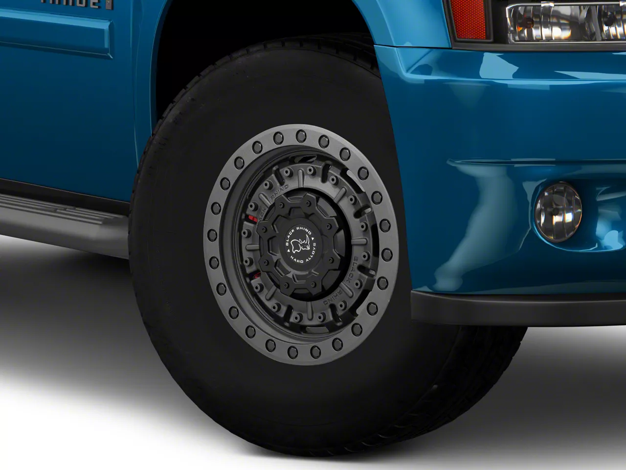 Black Rhino Tacoma Abrams Textured Matte Gunmetal 6-Lug Wheel; 17x8.5 ...