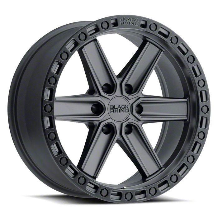 Black Rhino Toyota 4-Runner Henderson Gunblack 6-Lug Wheel; 18x9; 12mm ...