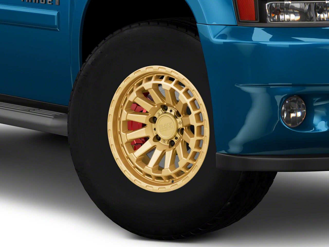 Black Rhino Toyota 4-Runner Raid Gold 6-Lug Wheel; 17x8.5; 0mm Offset ...