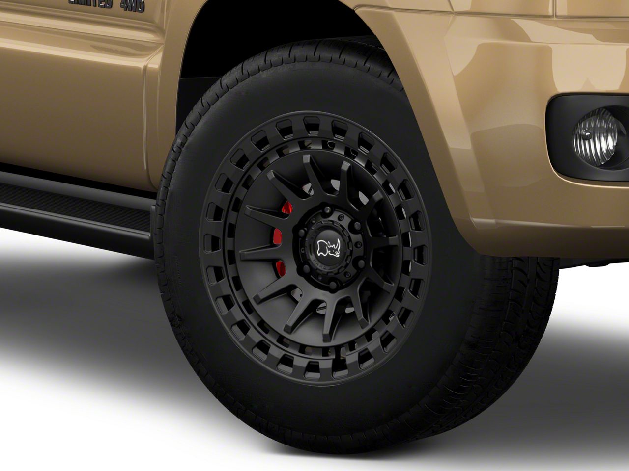 Black Rhino Toyota 4-Runner Barrage Desert Sand on Matte Black 6-Lug ...