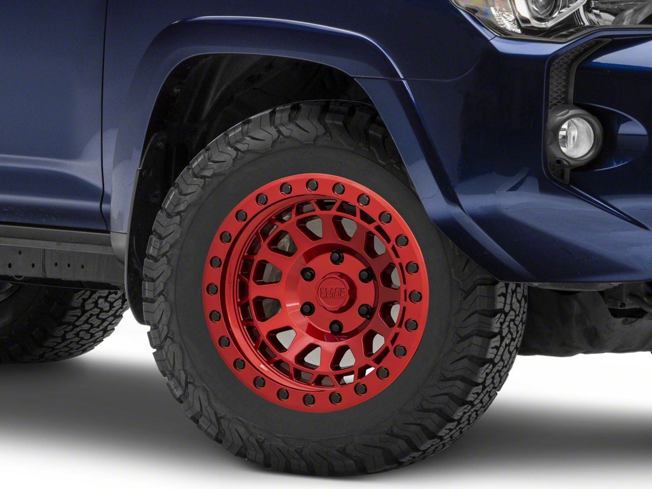 Black Rhino Toyota 4-Runner Primm Candy Red with Black Bolts 6-Lug ...