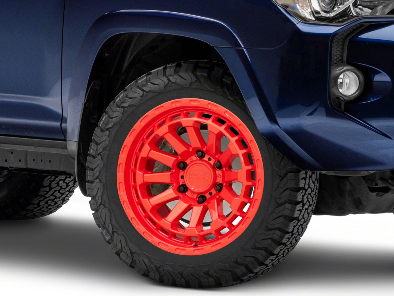 Black Rhino Toyota 4-Runner Raid Gloss Red 6-Lug Wheel; 20x9.5; -18mm ...
