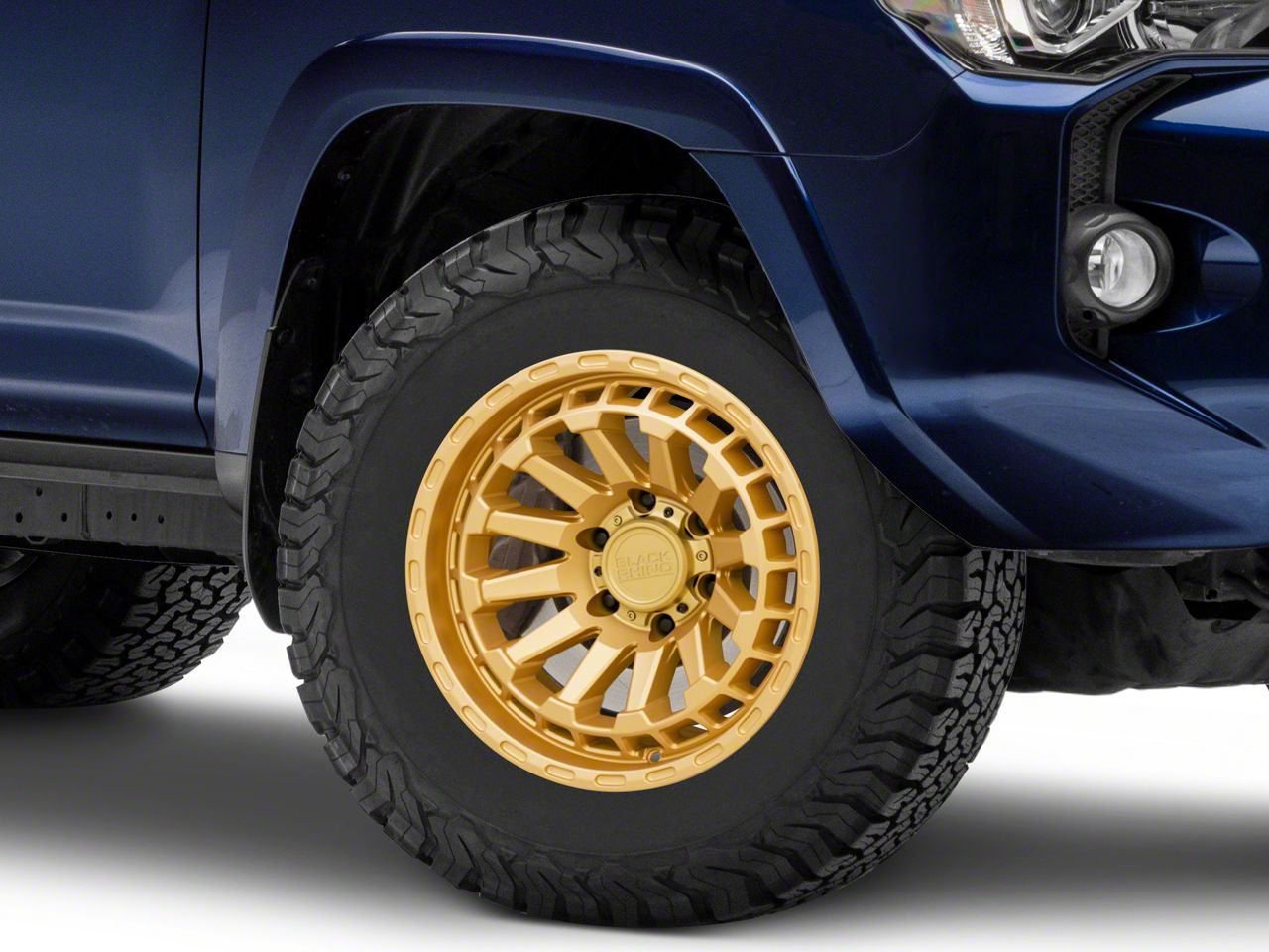 Black Rhino Toyota 4-Runner Raid Gold 6-Lug Wheel; 17x8.5; -18mm Offset ...