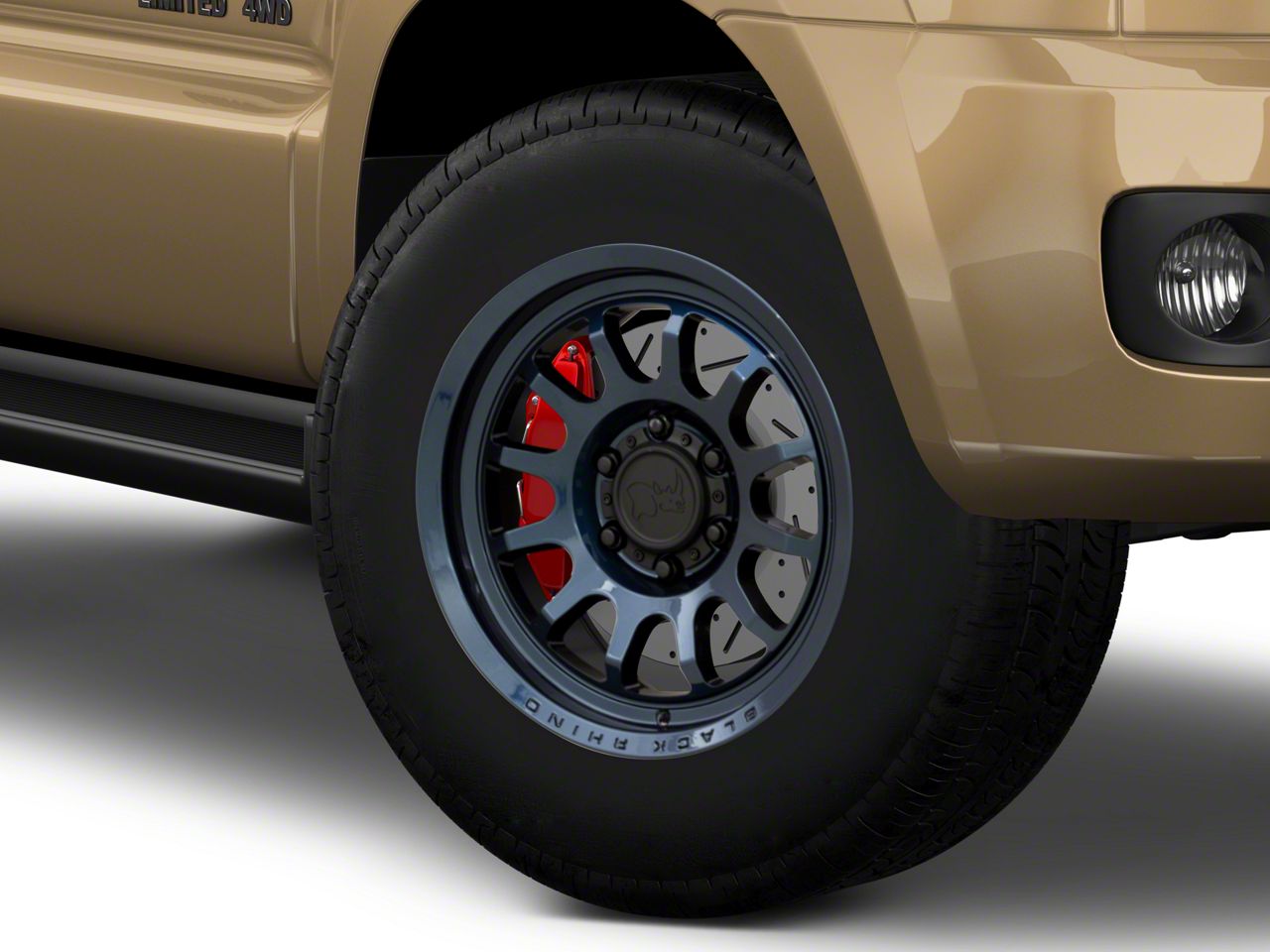 Black Rhino Toyota 4-Runner Rapid Midnight Blue 6-Lug Wheel; 17x8.5 ...