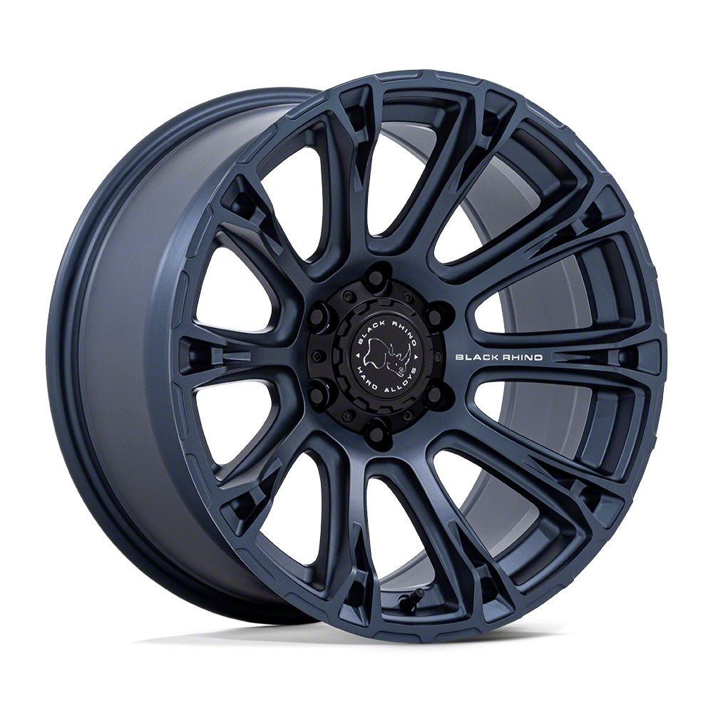Black Rhino Bronco Diamondback Metallic Blue 6-Lug Wheel; 20x9; -12mm ...