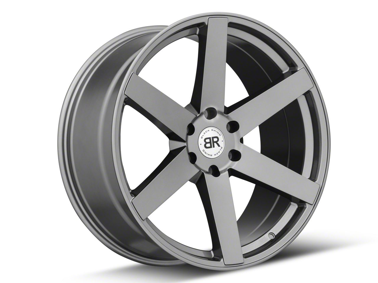 Black Rhino Bronco Karoo Gloss Gunmetal 6-Lug Wheel; 22x10; 30mm Offset ...