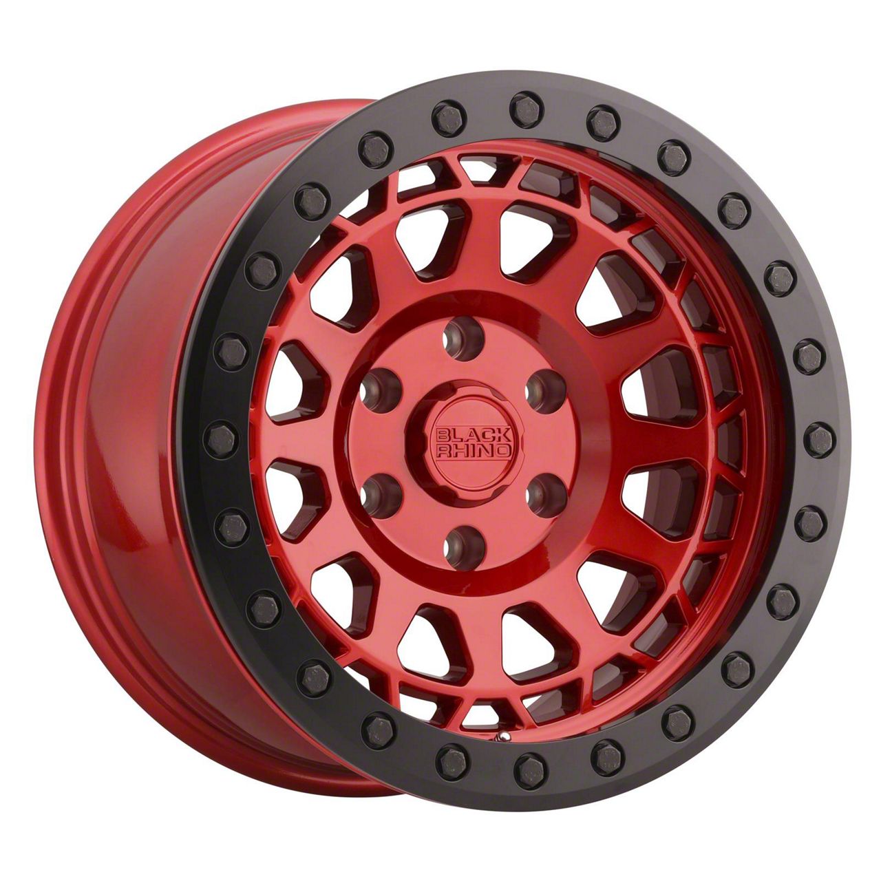 Black Rhino Bronco Primm Candy Red 6-Lug Wheel; 17x8.5; -30mm Offset ...
