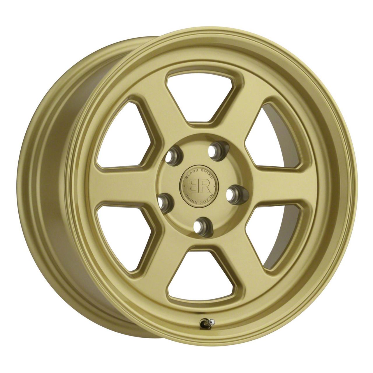 Black Rhino Bronco Sport Rumble Gloss Gold 5-Lug Wheel; 17x8; 40mm ...