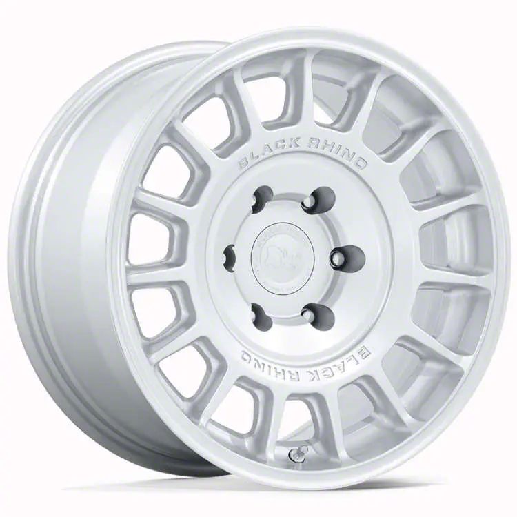 Black Rhino Bronco Voll Hyper Silver 6-Lug Wheel; 17x8.5; 0mm Offset ...