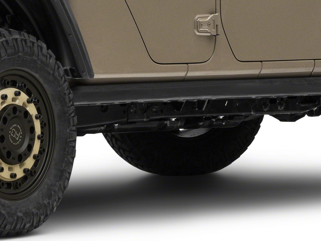 Black Rhino Jeep Gladiator Arsenal Sand On Black Wheel; 20x9.5; -18mm ...
