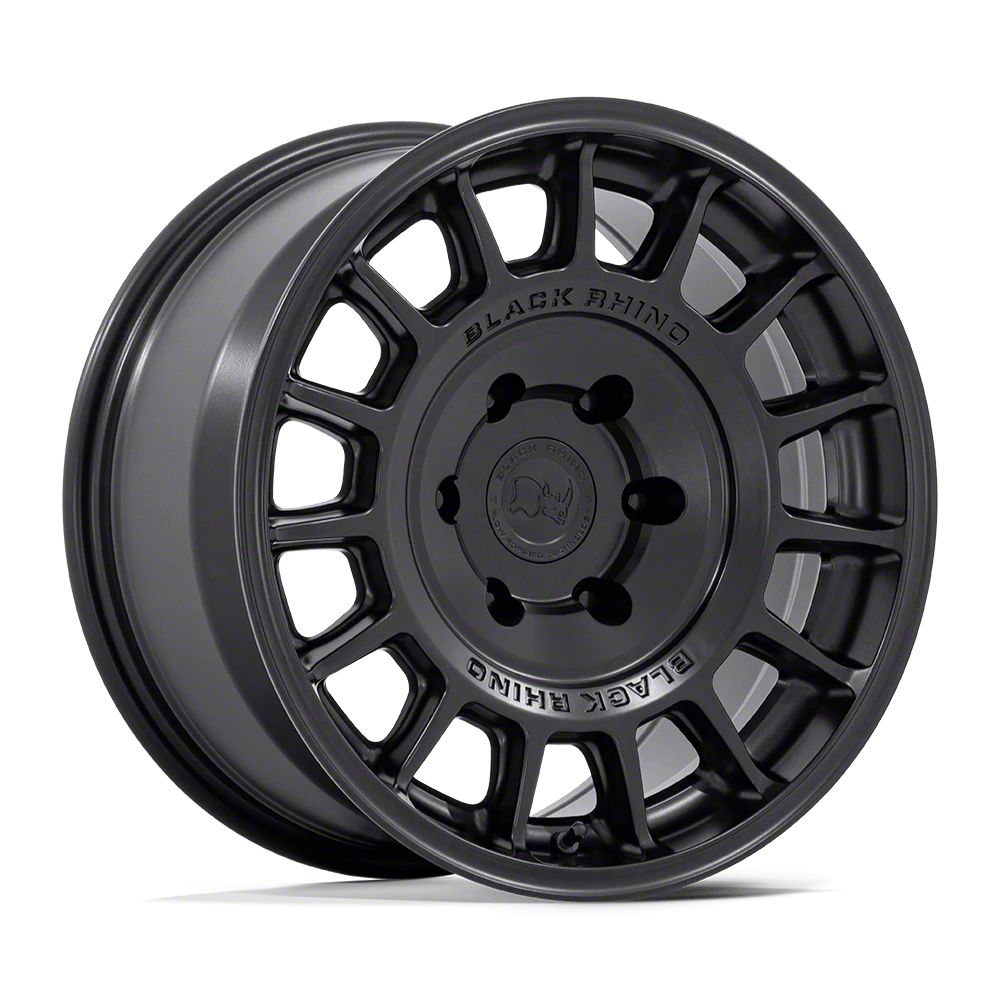 Black Rhino Jeep Wrangler Voll Matte Black Wheel; 17x8.5; 25mm Offset ...