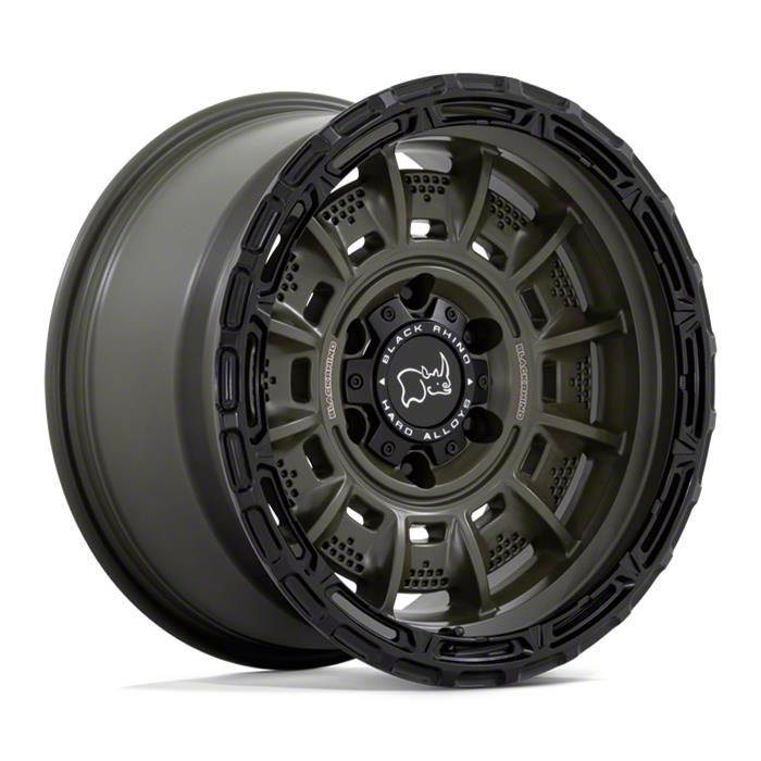 Black Rhino Tacoma Legion Olive Drab Green with Black Lip 6-Lug Wheel ...
