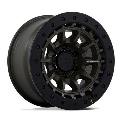 Black Rhino Tacoma Tusk Olive Drab Green 6-Lug Wheel; 17x8.5; -10mm ...