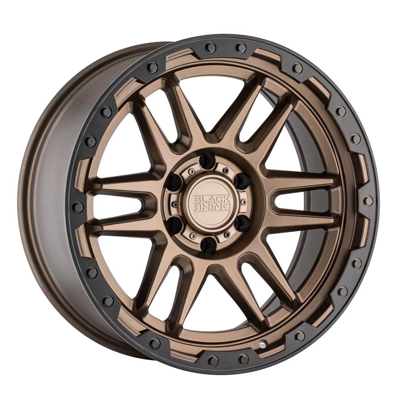 Black Rhino Titan Apache Matte Bronze 6-Lug Wheel; 20x9; 12mm Offset ...