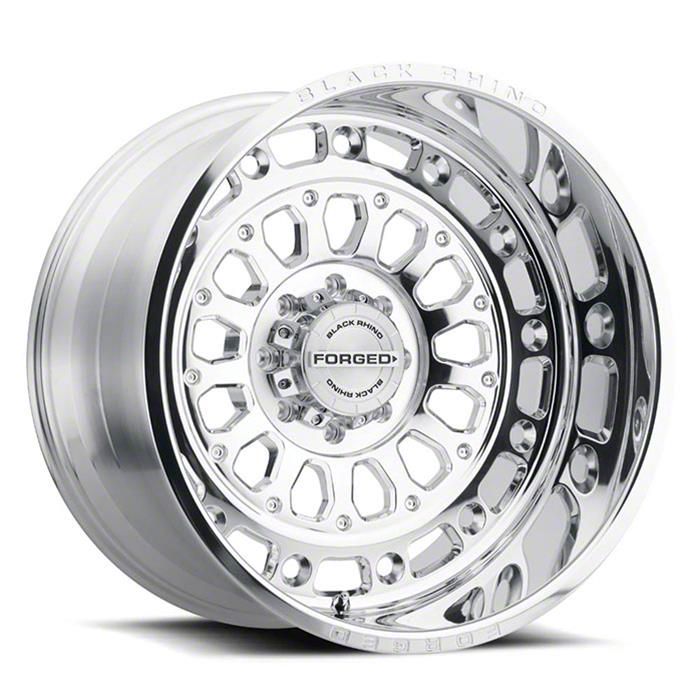 Black Rhino Titan Centurion Polished 6-Lug Wheel; 20x10; -23mm Offset ...
