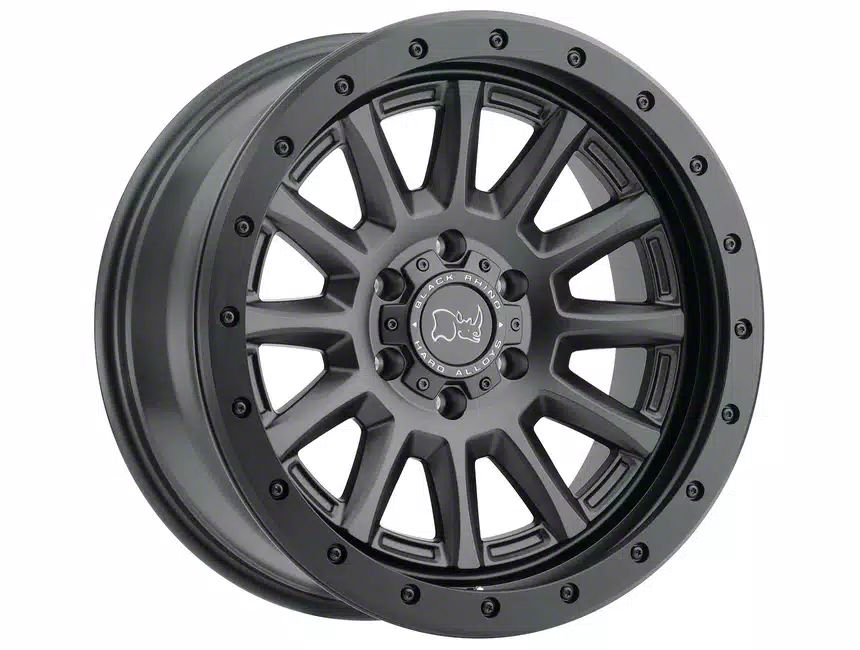 Black Rhino Titan Dugger Gunblack 6-Lug Wheel; 20x9; -18mm Offset ...