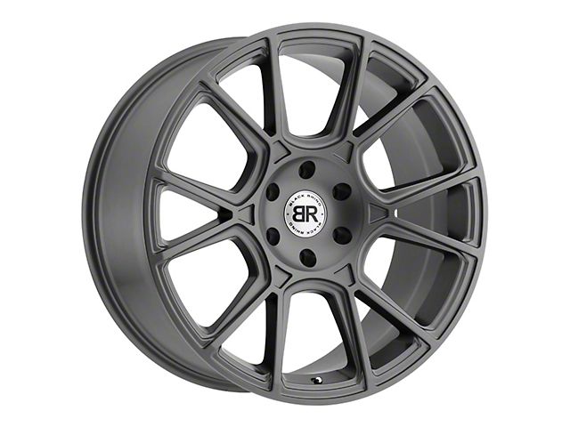 Black Rhino Titan Mala Matte Gunmetal 6-Lug Wheel; 22x10; 25mm Offset ...