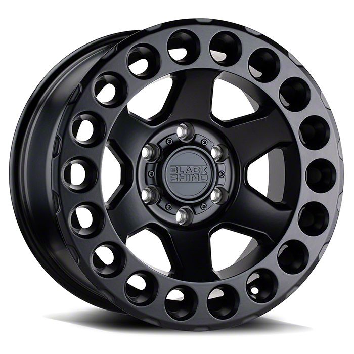 Black Rhino Titan Odessa Matte Black 6-Lug Wheel; 18x9.5; 12mm Offset ...