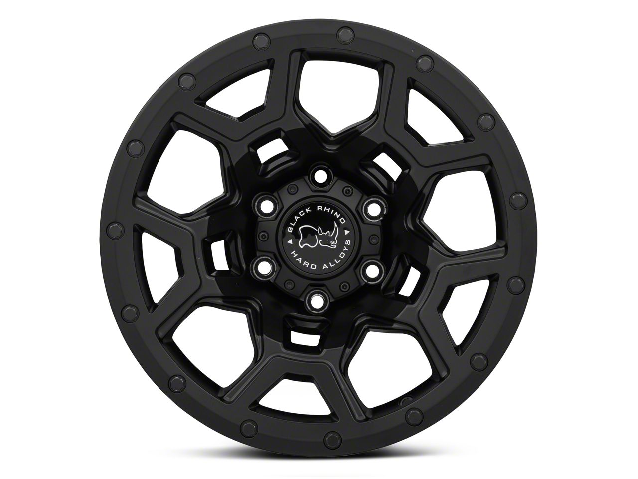 Black Rhino Titan Overland Matte Black 6-Lug Wheel; 20x9.5; 6mm Offset ...