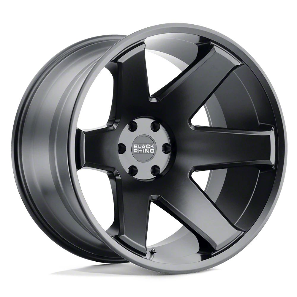 Black Rhino Titan Raze Matte Black 6-Lug Wheel; 22x14; -76mm Offset ...