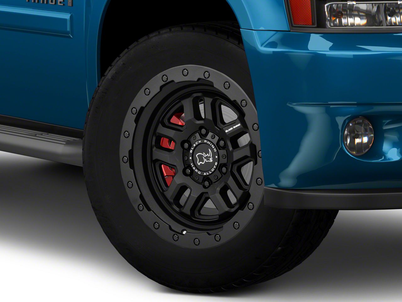 Black Rhino Titan XD Barstow Textured Matte Black 6-Lug Wheel; 20x9.5 ...