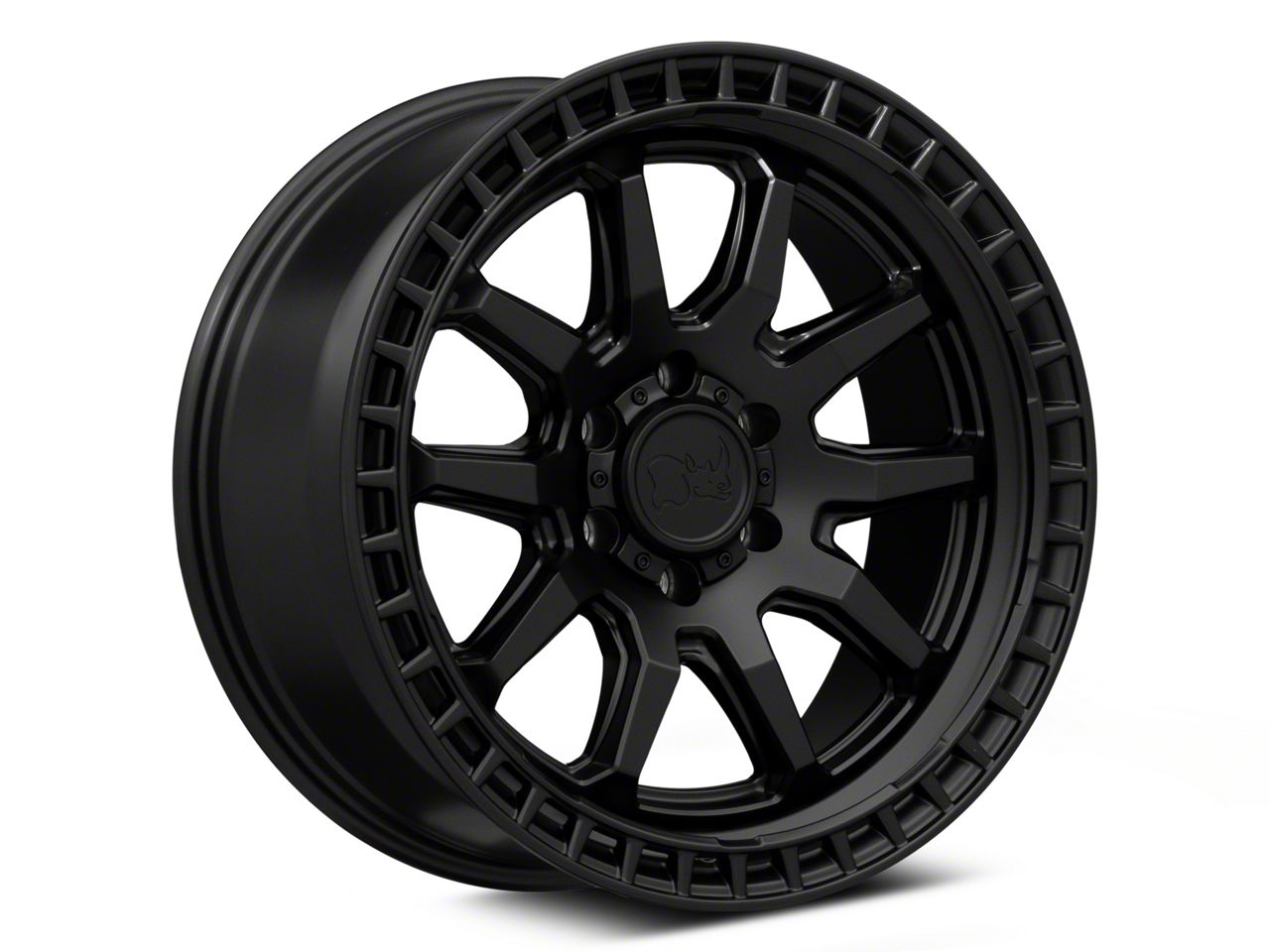 Black Rhino Titan XD Calico Matte Black 6-Lug Wheel; 20x9; 0mm Offset ...