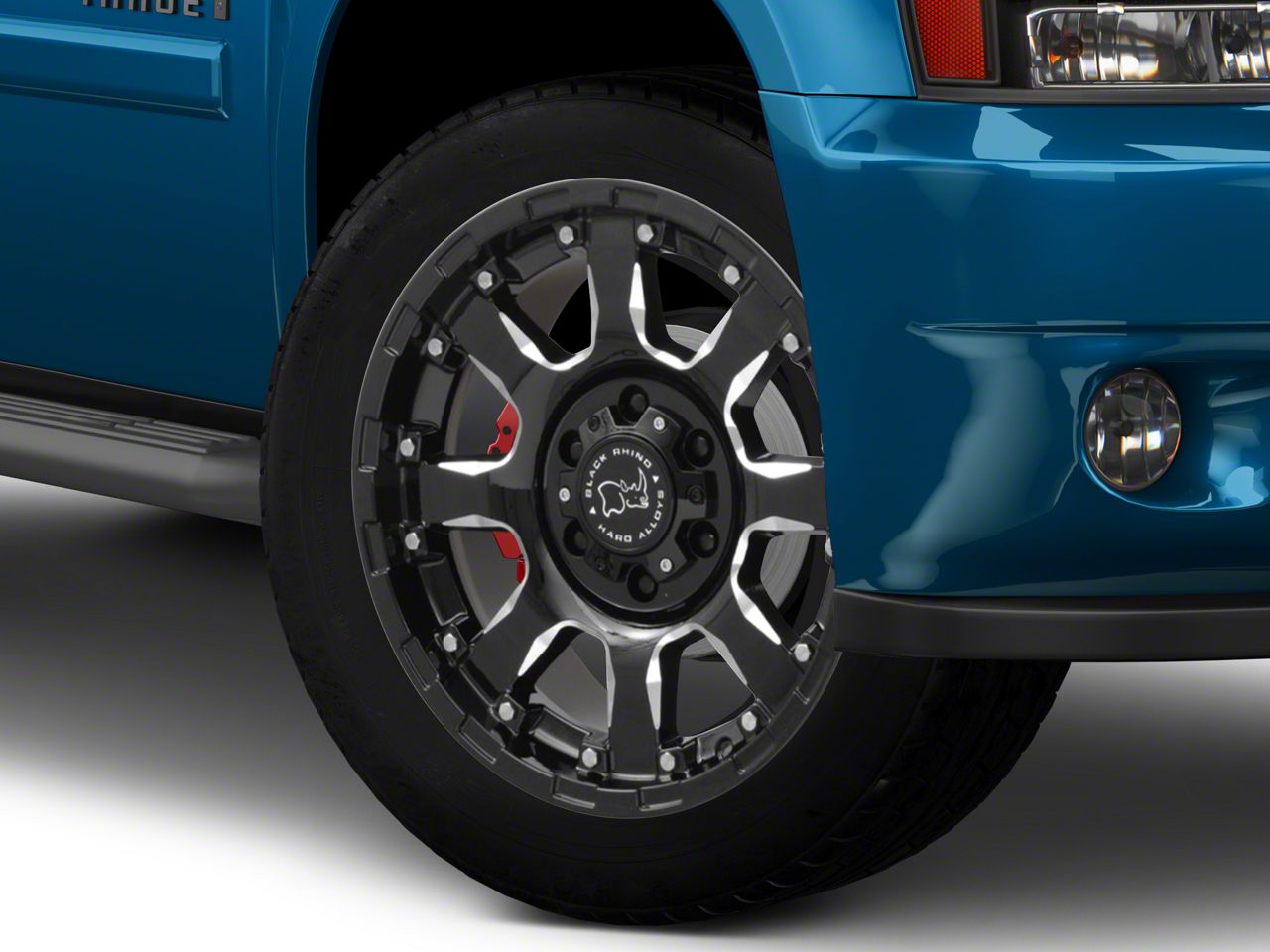 Black Rhino Titan XD Sierra Gloss Black Milled 6-Lug Wheel; 22x10 ...