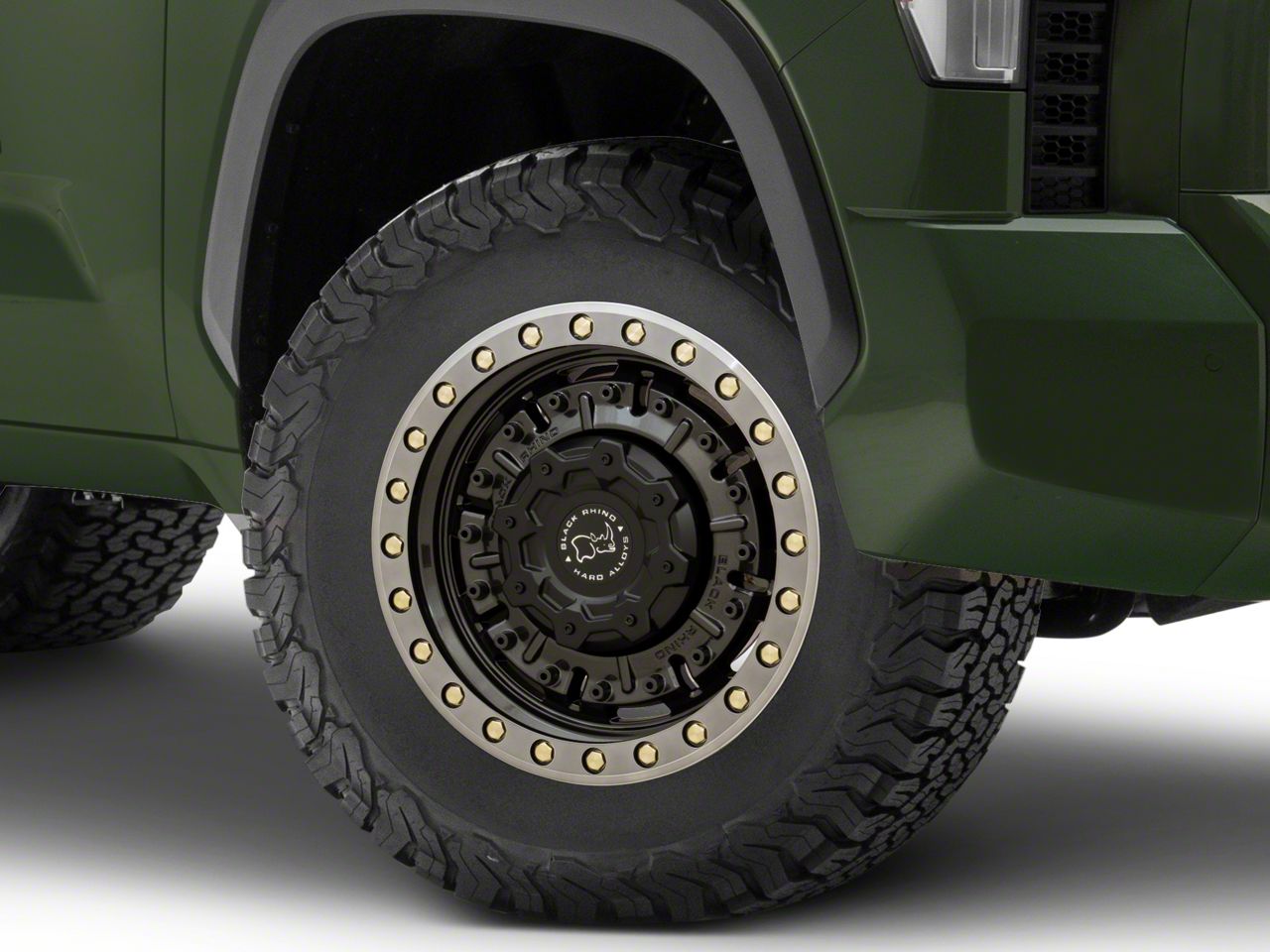 Black Rhino Tundra Abrams Gloss Gunblack with Machined Dark Tint 6-Lug ...