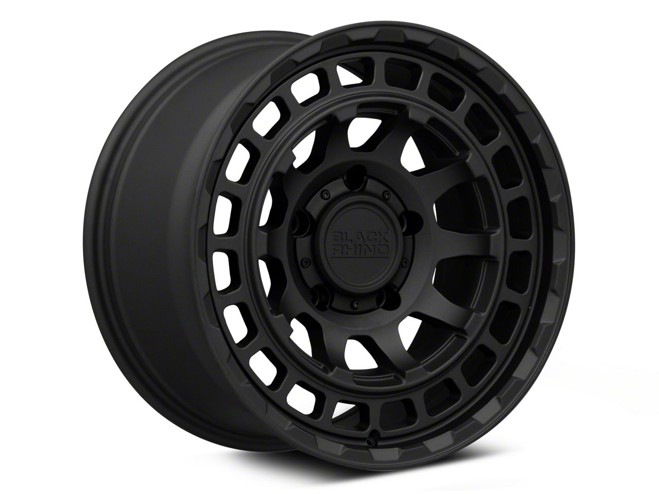 Black Rhino Tundra Chamber Matte Black 5-Lug Wheel; 20x9.5; 12mm Offset ...