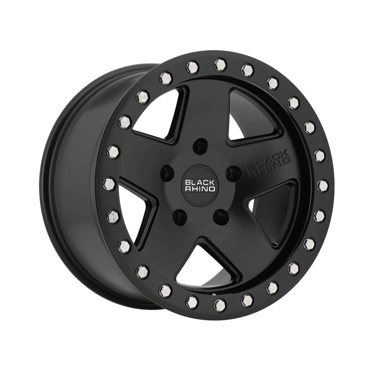 Black Rhino Tundra Crawler Matte Black 6-Lug Wheel; 20x9.5; 12mm Offset ...