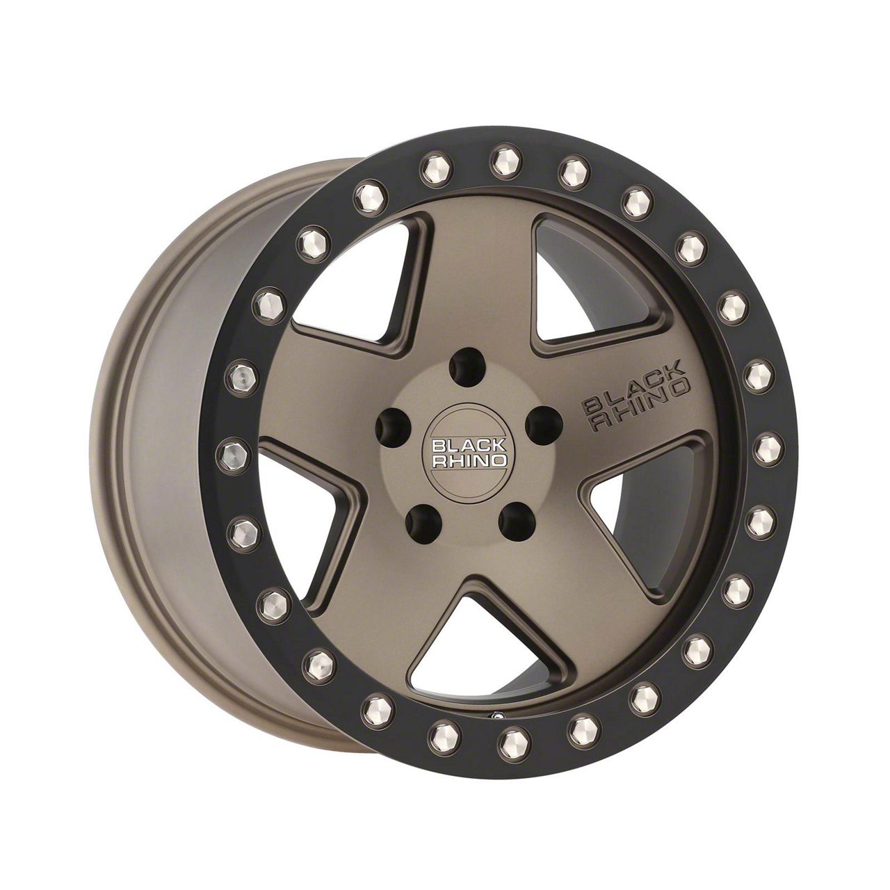 Black Rhino Tundra Crawler Matte Bronze 5-Lug Wheel; 20x9.5; 12mm ...