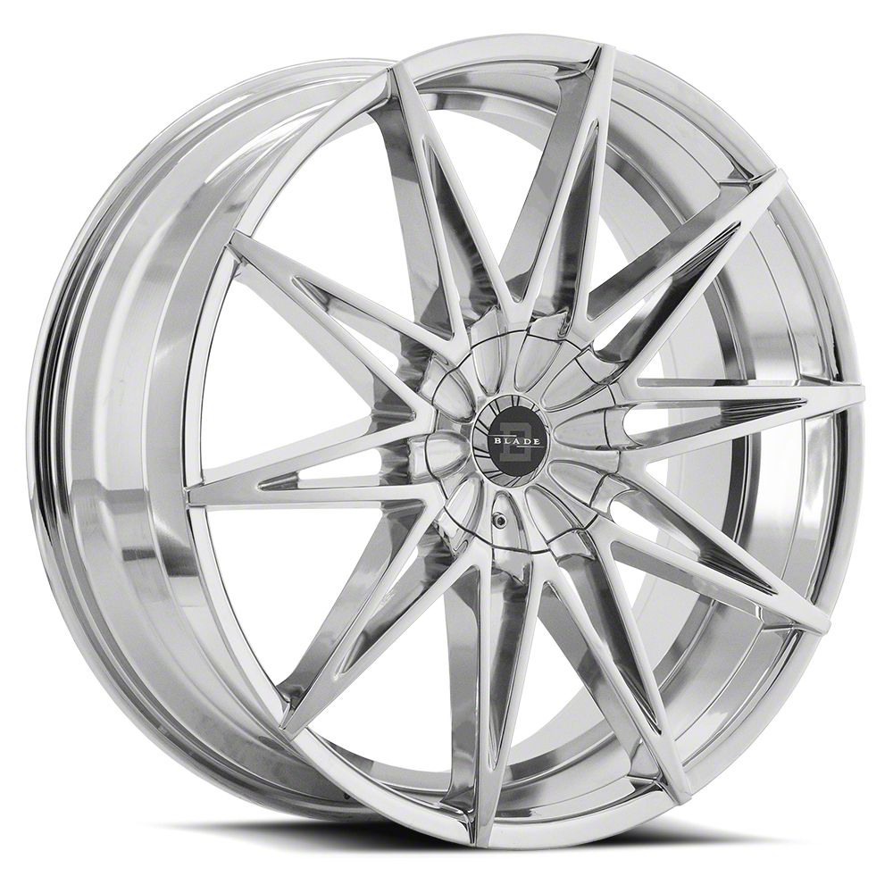 Blade Luxury Jeep Wrangler BL-403 Lucid Chrome Wheel; 22x8.5; 35mm ...