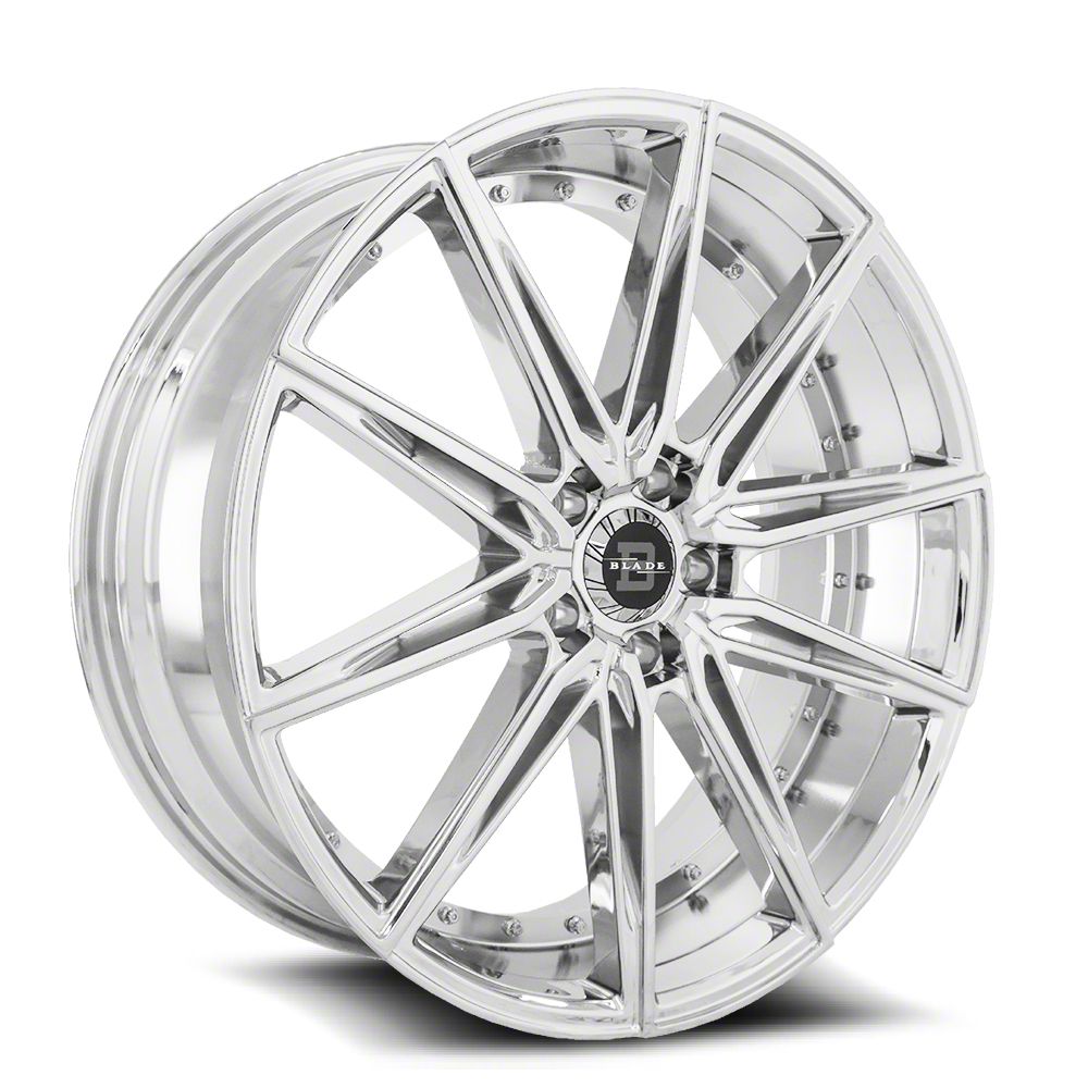 Blade Luxury Tacoma RT-459 Barrett Chrome 5-Lug Wheel; 24x9; 35mm ...