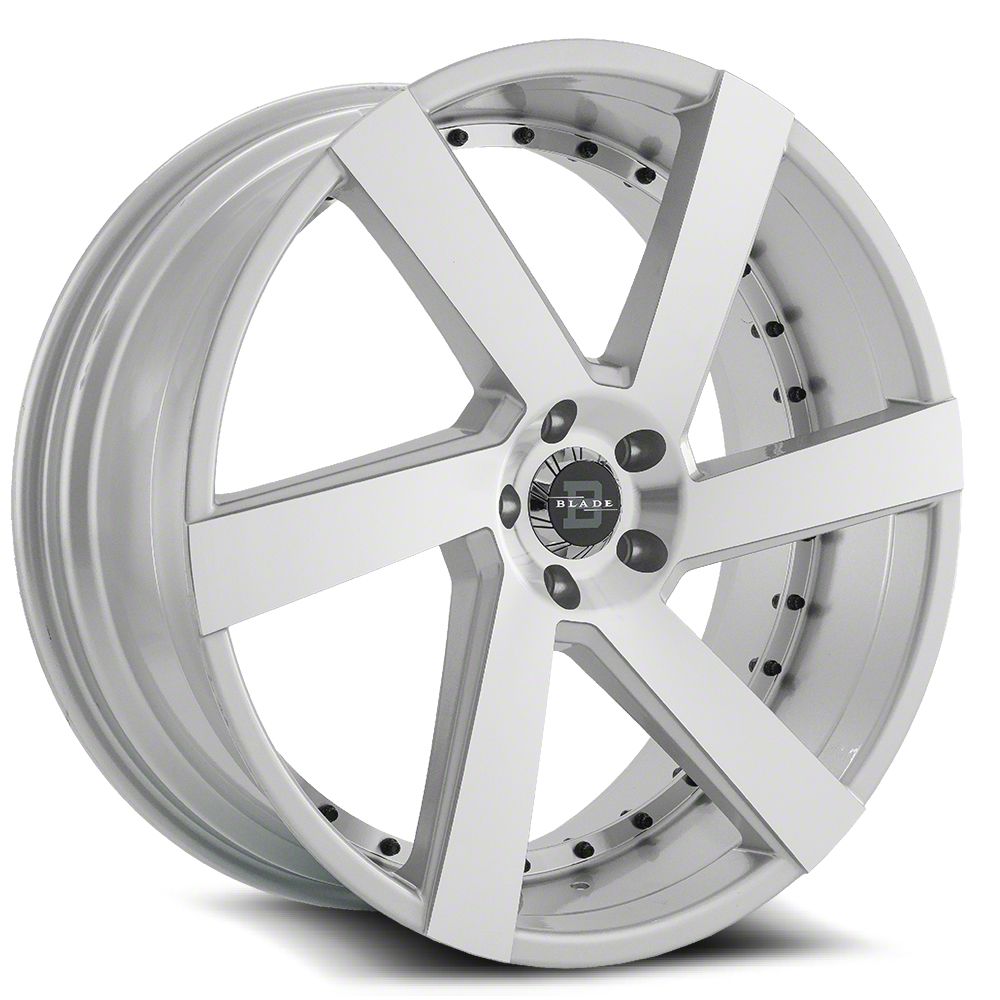Blade Luxury Titan XD RT-452 Maddox Silver and Machined 6-Lug Wheel ...