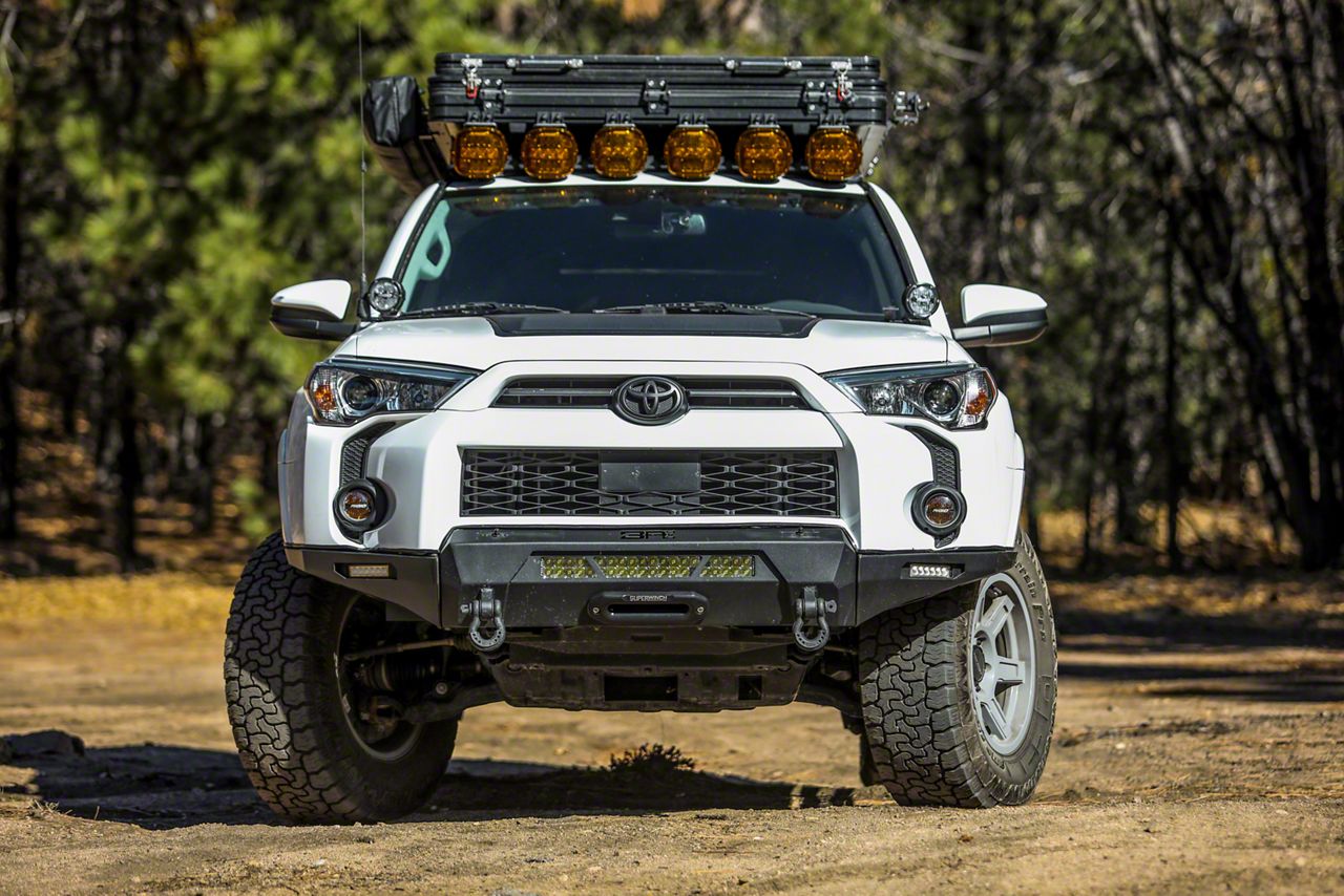 Body Armor 4x4 Toyota 4-Runner Hiline Bumper High Clearance Side Wings ...