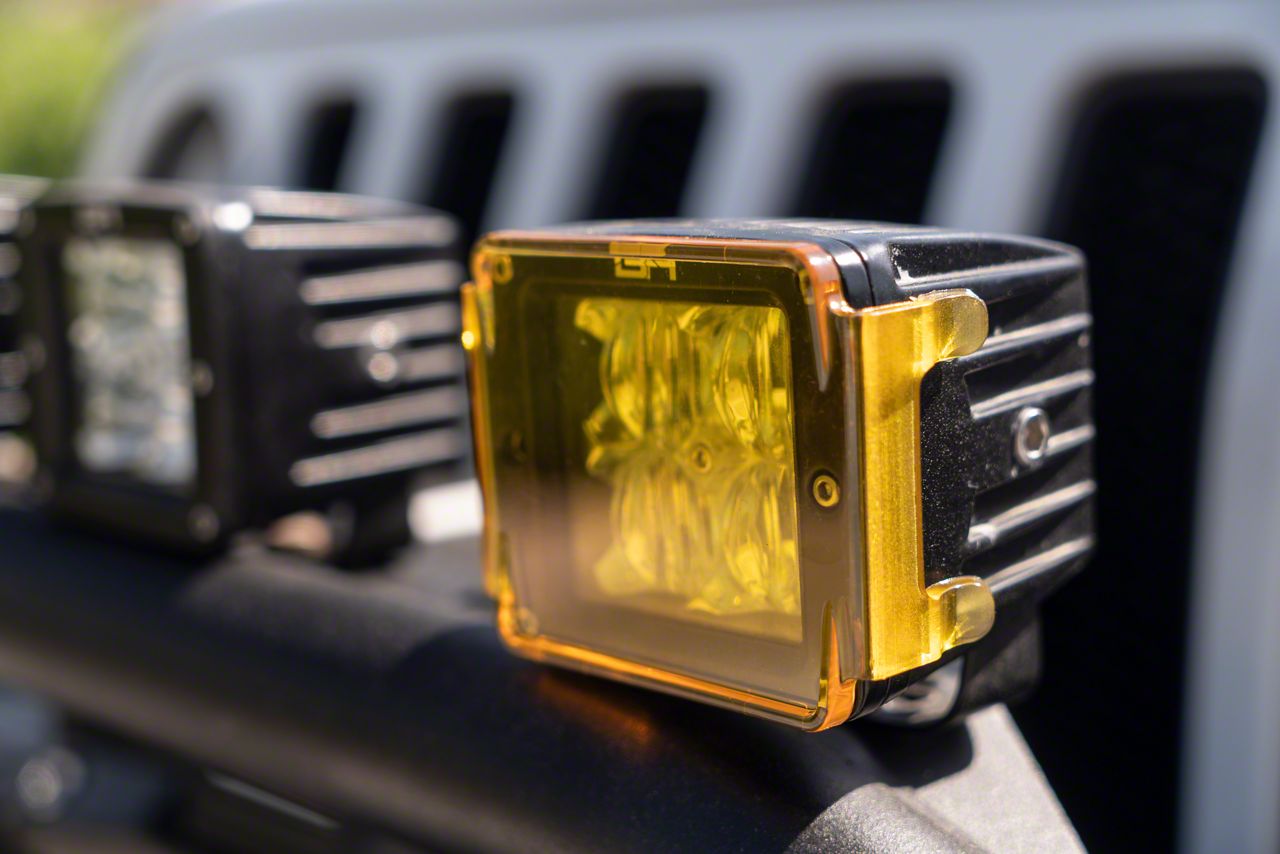 Body Armor 4x4 Bronco Sport LED Cube Light Covers 60040 - Free Shipping