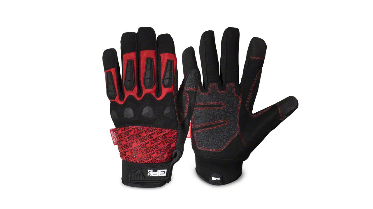 Body Armor 4x4 Jeep Wrangler Trail Gloves; Large 3216 - Free Shipping