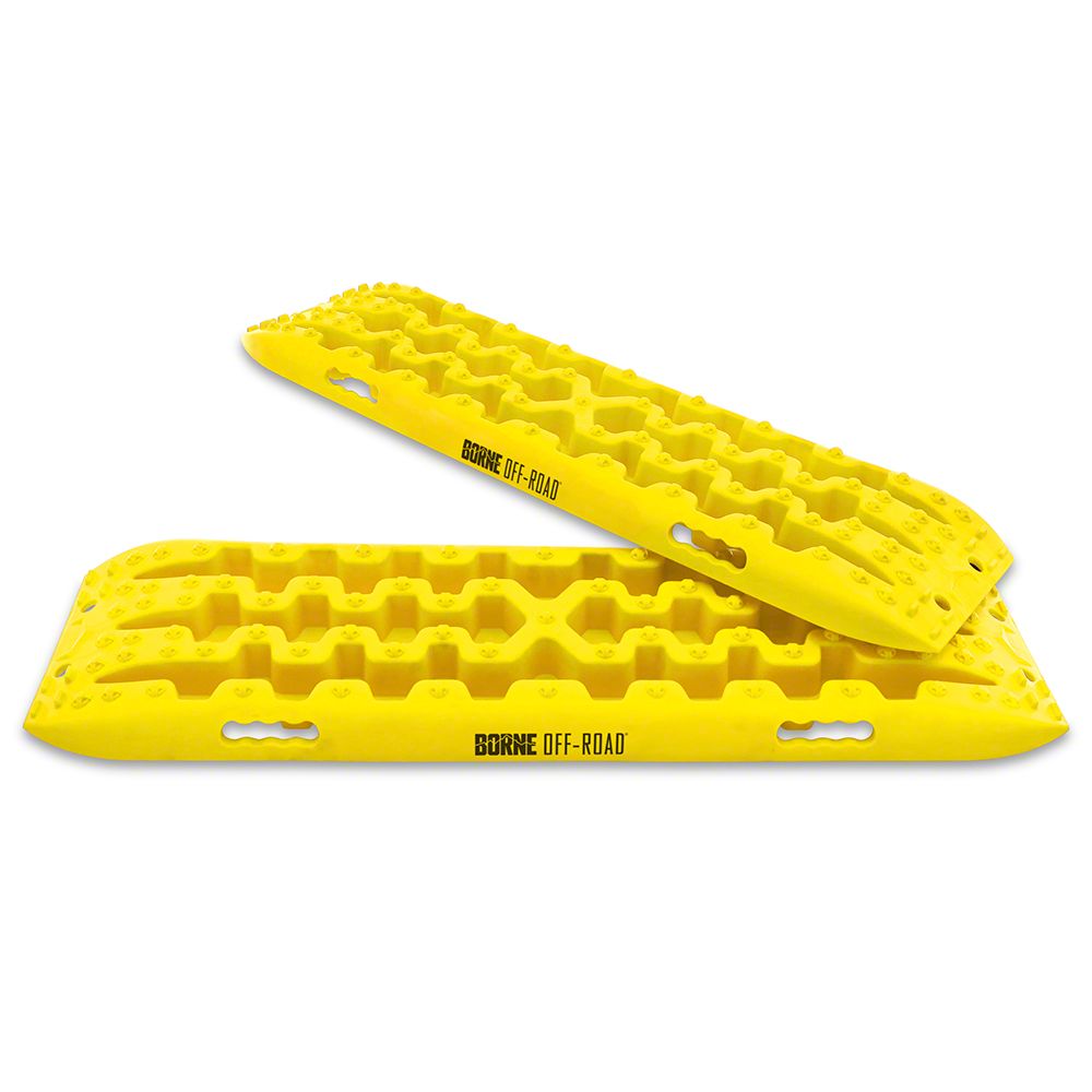 Bronco Traction Recovery Boards; Yellow - Free Shipping