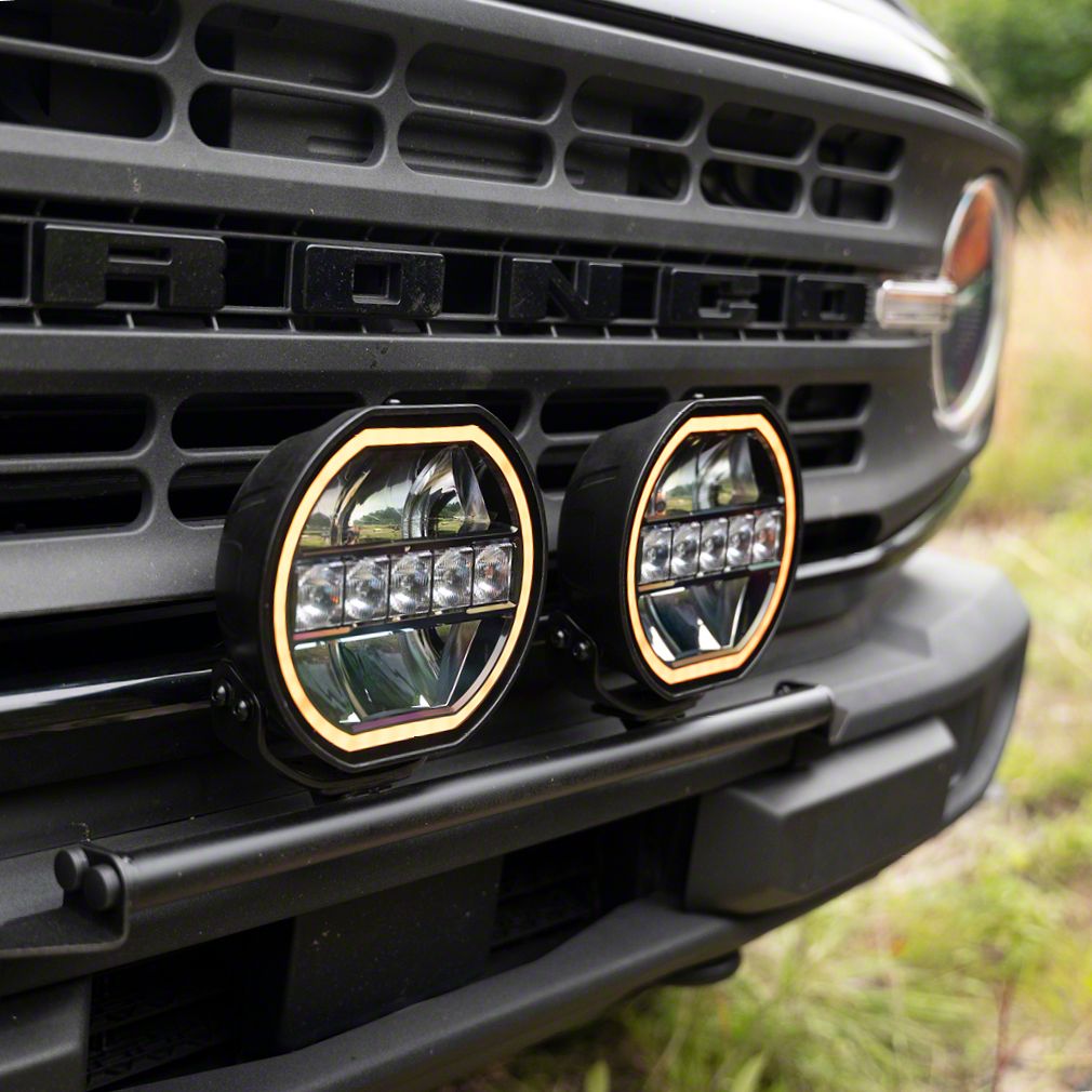 Jeep Gladiator 7-Inch Round LED Lights (Universal; Some Adaptation May ...